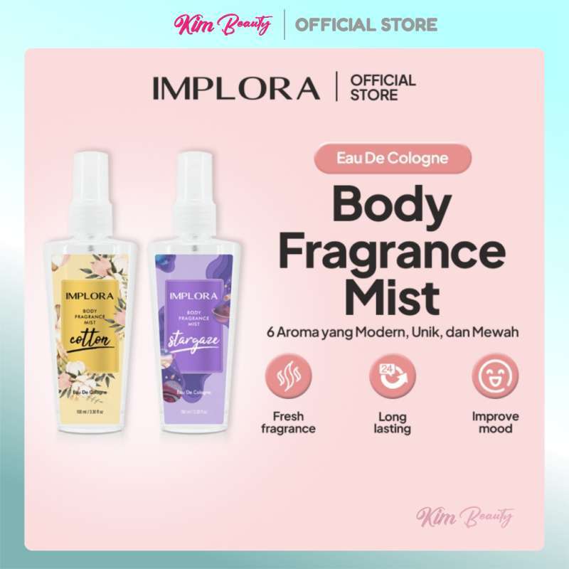 Jual Implora Body Fragrance Mist 100ml Di Seller Kim Beauty Official ...