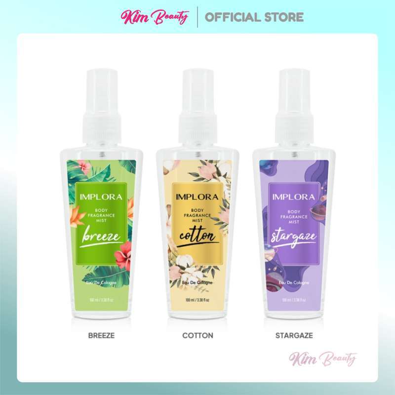 Jual Implora Body Fragrance Mist 100ml Di Seller Kim Beauty Official ...