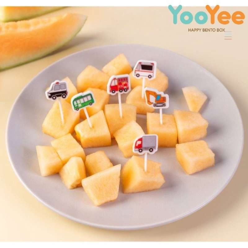 Jual Yooyee Garpu Buah Mini Kartun Anak-anak Makan Siang - Set N Di ...