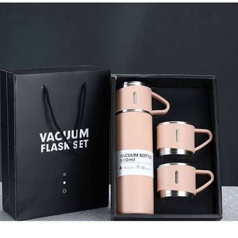 Jual Termos Air Panas/termos Sultan/termos Set Dan Cangkir - Silver Box ...