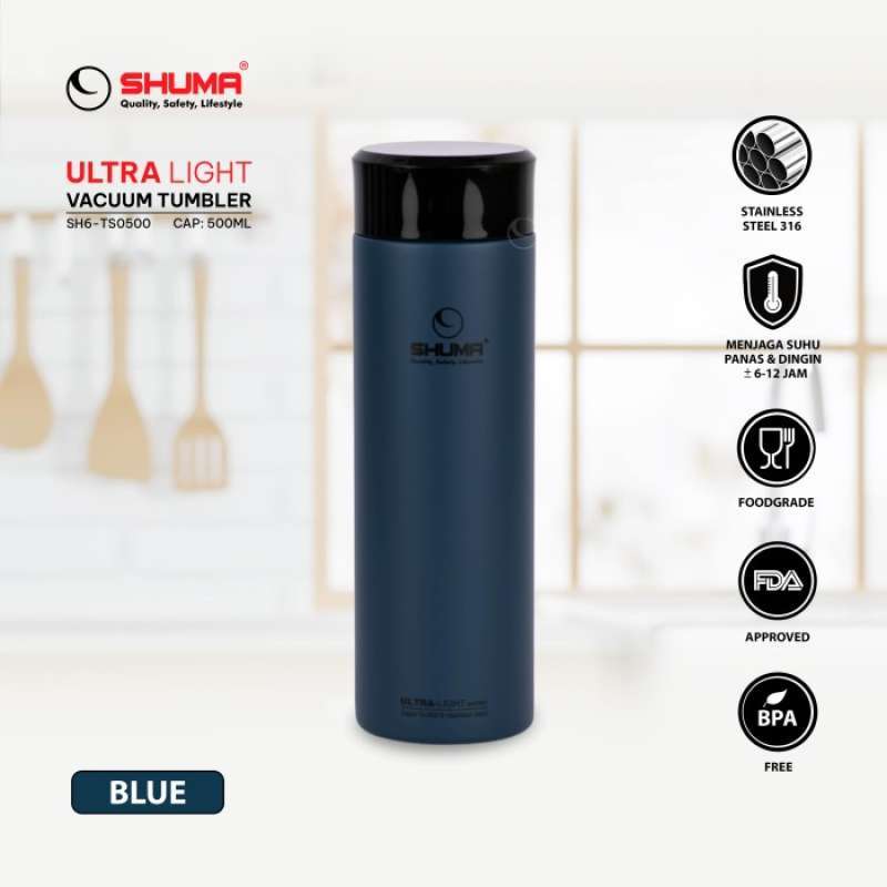 Jual Shuma S/s 316 Ultra Light Vacuum Tumbler 500 Ml - Cream Di Seller ...