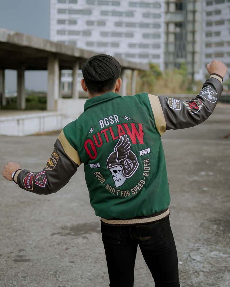 Jual Original Bgsr Jaket Keren Varsity Freedom/ Jaket Pria Varsity / Jaket Motor Baseball Pria ...