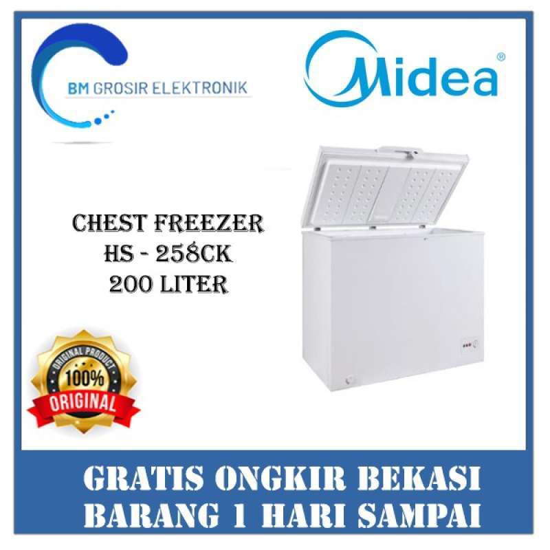 Jual Midea Chest Freezer Hs 258ck 200 Liter Di Seller Crown ...