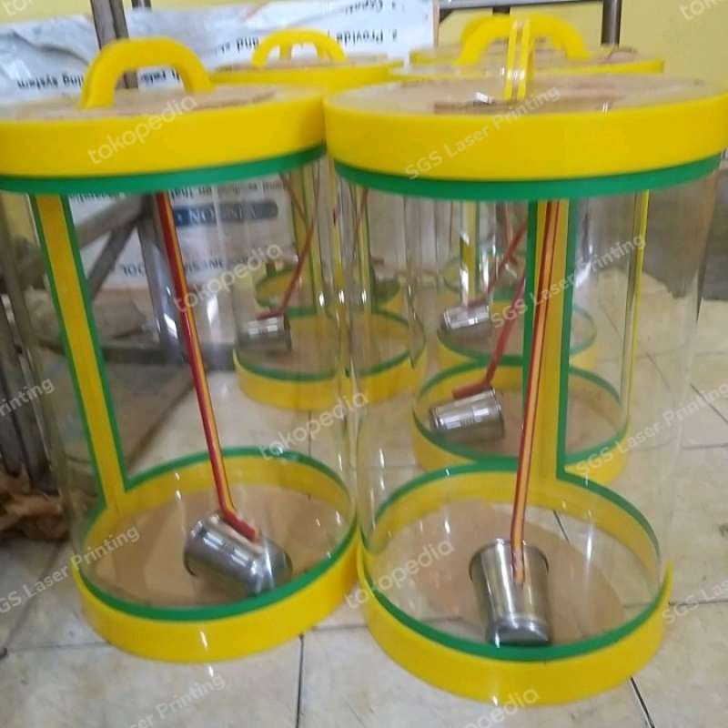Jual Tabung Aquarium Es Buah Acrylic Bulat Wadah Minuman Akrilik Di ...