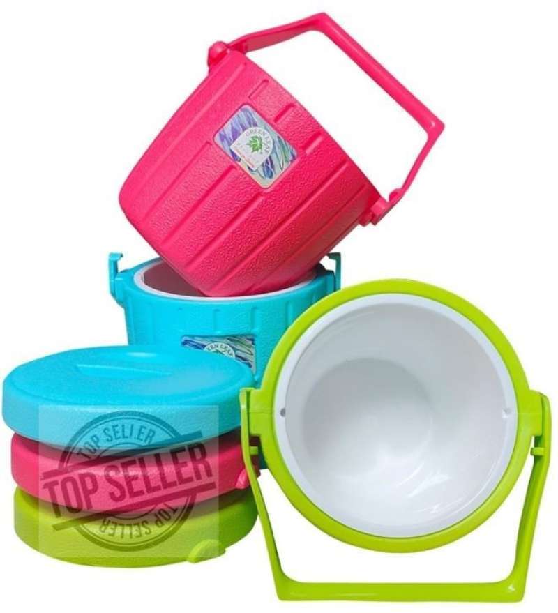 Jual Termos Mini Es Batu Tempat Nasi Ice Rice Bucket Green Leaf Gl1220 ...