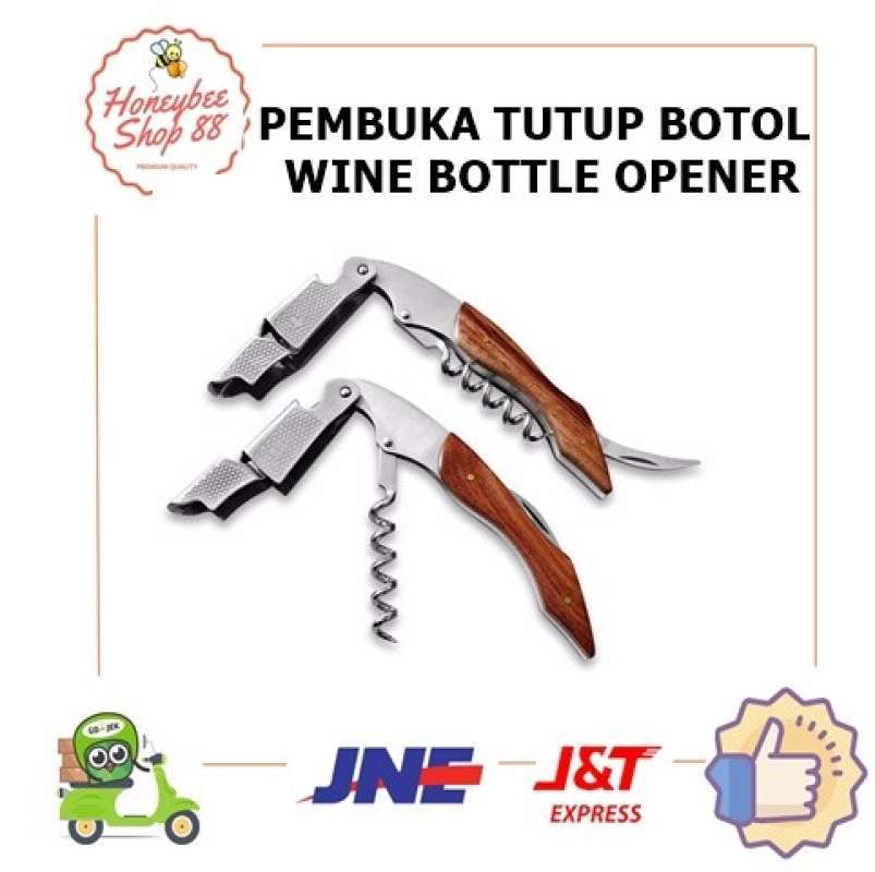 Jual Knifezer Pembuka Tutup Botol Wine Bottle Opener Multifungsi Di ...