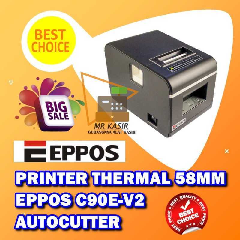 Promo Printer Thermal Eppos 58mm C90e - V2 Usb Autocutter Terlaris Diskon 23% Di Seller Akago ...