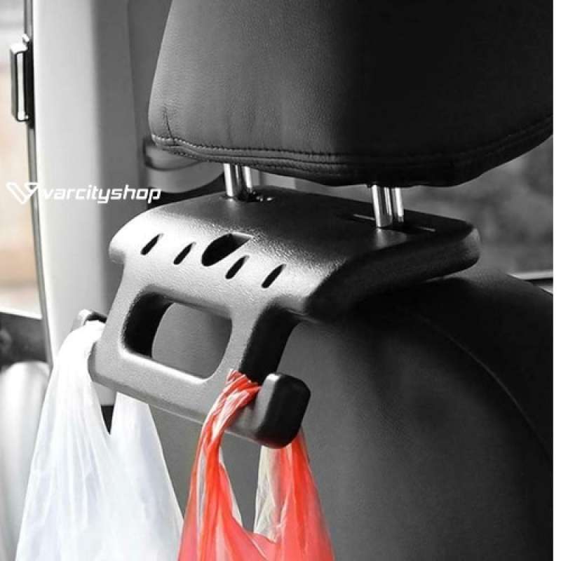 Jual Car Hanging Hook Gantungan Plus Pegangan Penumpang Di Headrest ...