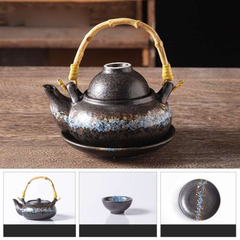 Jual Yui Kettle Tea Pot Set / Teko Ketel Air Teh Ocha Kopi Keramik ...