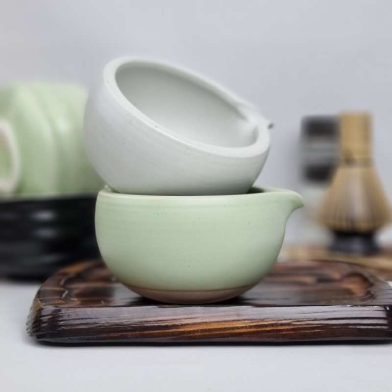 Jual Zencha - Chawan Matcha Bowl With Spout - Mangkuk Matcha Dengan ...
