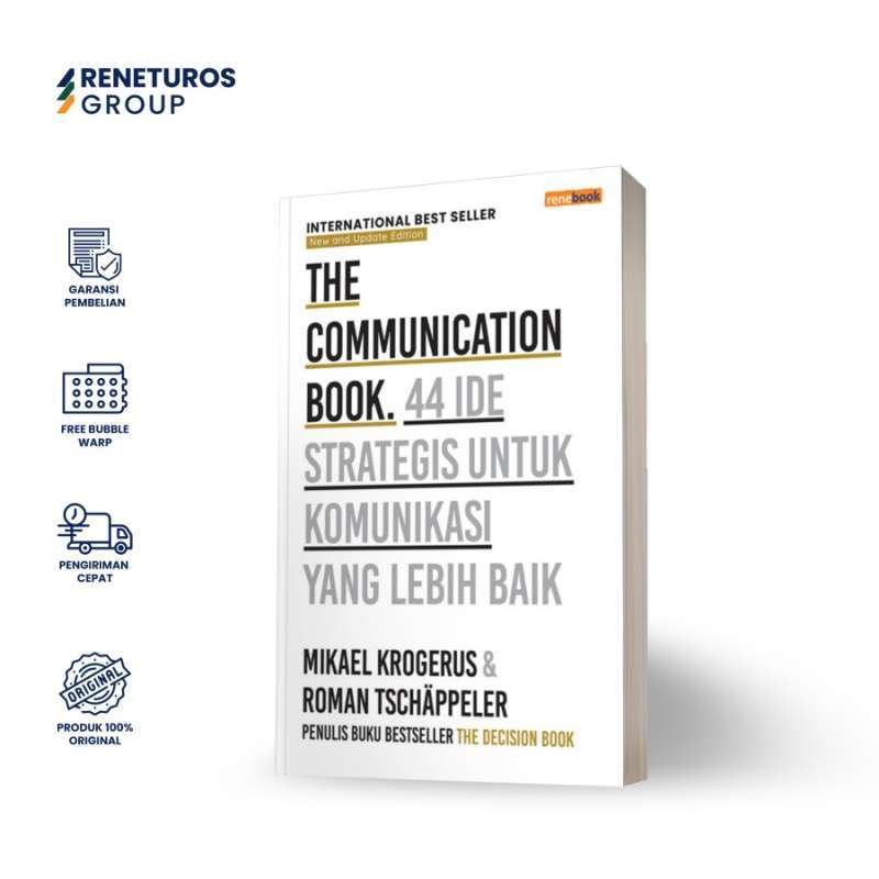 Promo Buku The Communication Book - Mikael Krogerus & Roman Tschäppeler ...