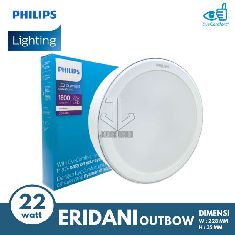 Jual Philips Led Downlight Eridani Dl190b Lampu Plafon Outbow Eridani ...