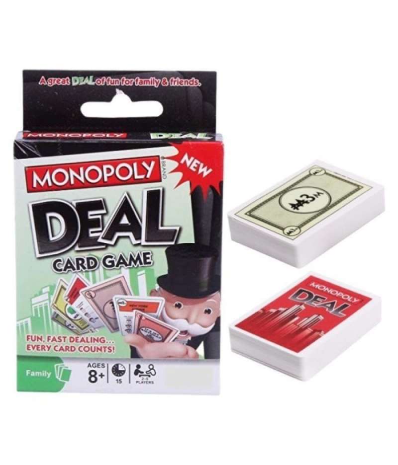 Promo Monopoly Deal Board Game Original - Pack White - New Version ...