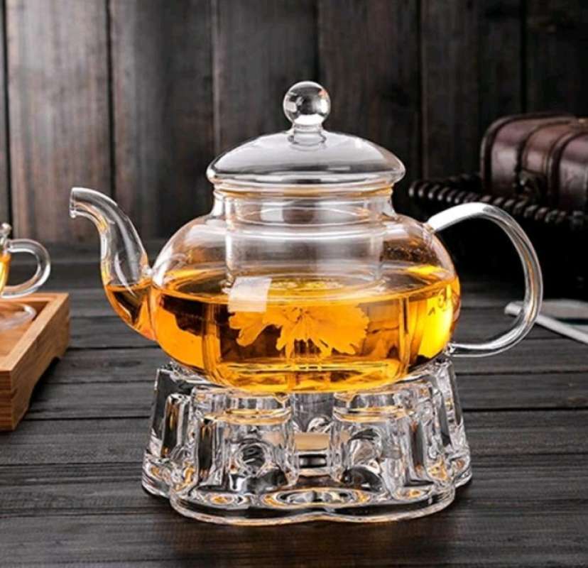 Jual Tea Pot Glass Infuser | Teko Teh Saringan Kaca -teko Pitcher Teh ...