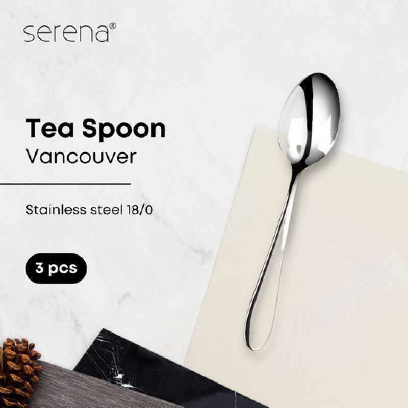 Jual Sendok Teh Stainless Steel Serena Vancouver - Tea Spoon 3 Pcs Di Seller Sentry - Cengkareng ...