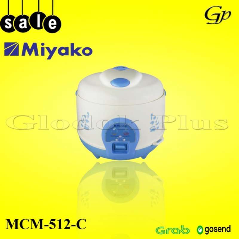 Promo Miyako Mcm-512c Magic Com 512 C Rice Cooker 1.2 Liter Mcm512c 1,2 ...