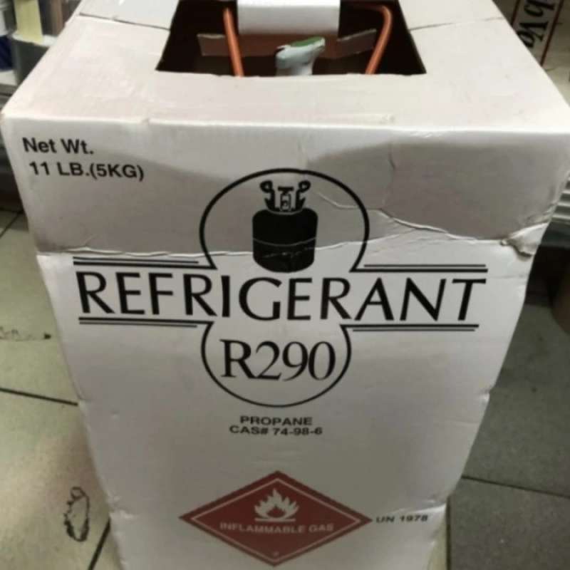 Promo Refrigerant Freon Kulkas Freezer Show Case R290 5kg Diskon 23% Di ...