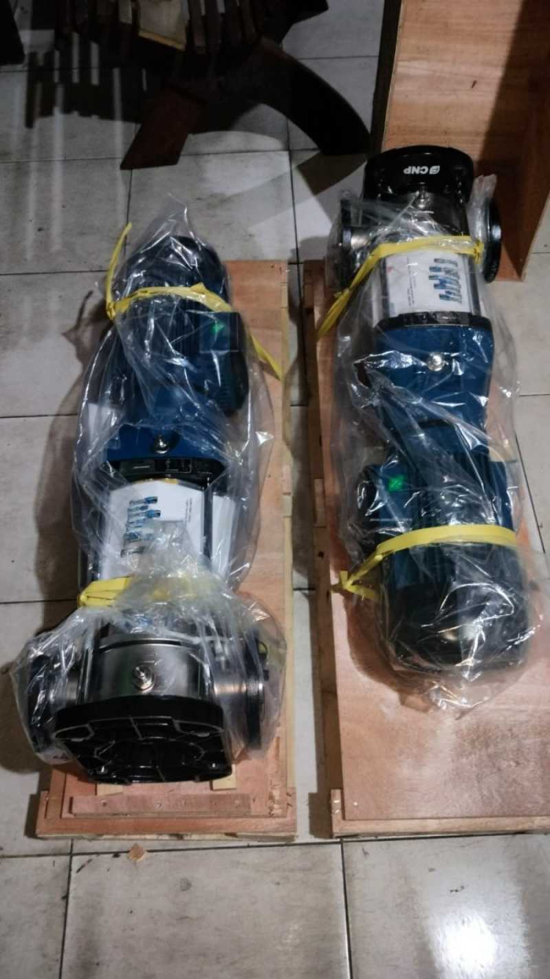 Promo Pompa Air Dorong Vertical Pompa Cnp Cdmf 20-4 5,5kw 7,5hp 3phase ...