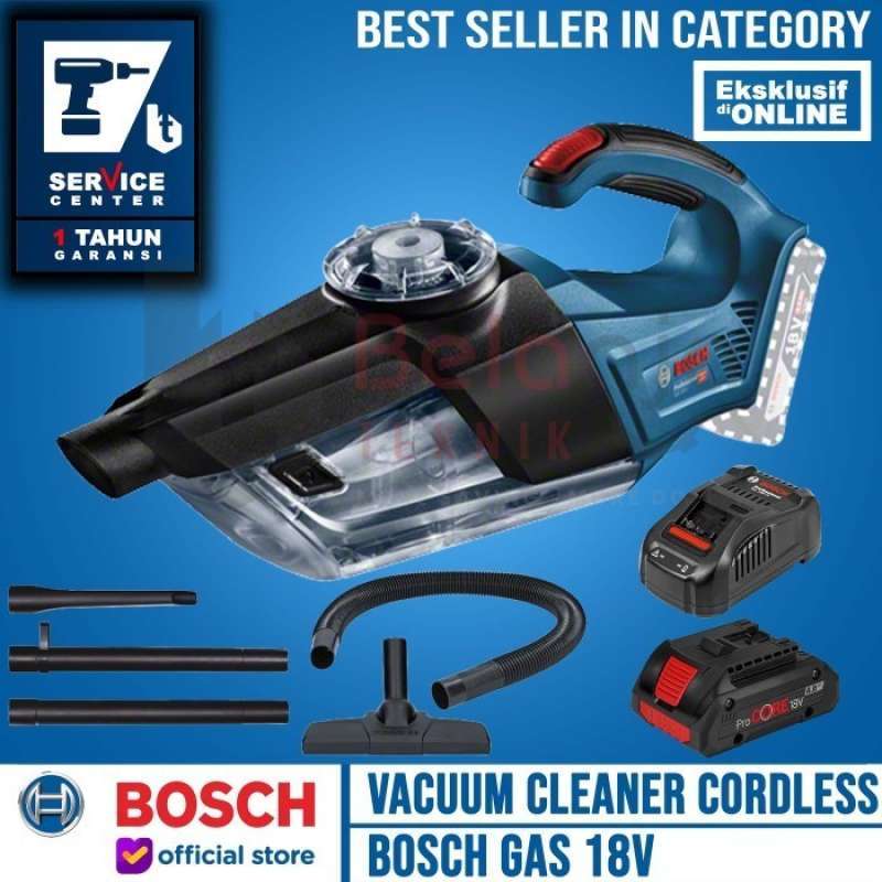 Promo Bosch Mesin Cordless Vacuum Cleaner Gas 18v-1 + Procore 18 V 4 Ah ...