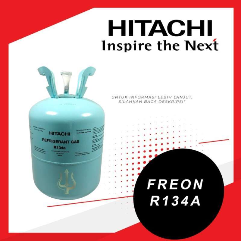 Promo Freon R134 13.6kg Freon Hitachi Tabung Besar Original Diskon 23% ...