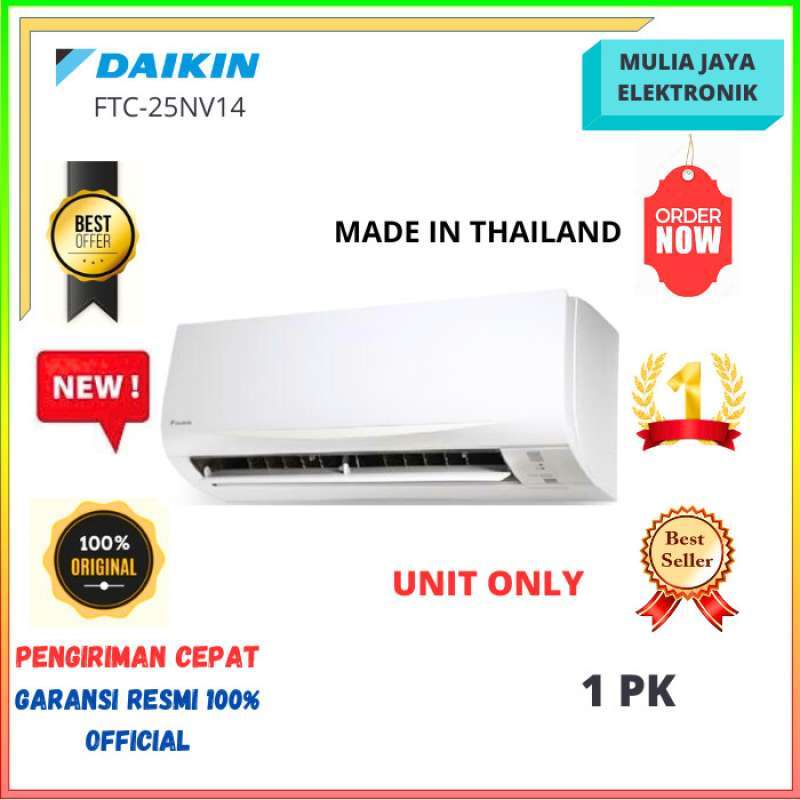 Promo Ac Split Standard Daikin Ftc-25nv14 1pk Thailand (unit Only ...