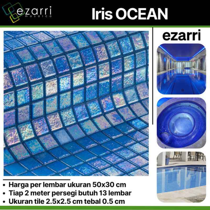 Promo Keramik Mozaik Mosaic Mosaik Ezarri Iris Ocean Buatan Spanyol Diskon 23% Di Seller Sephera ...