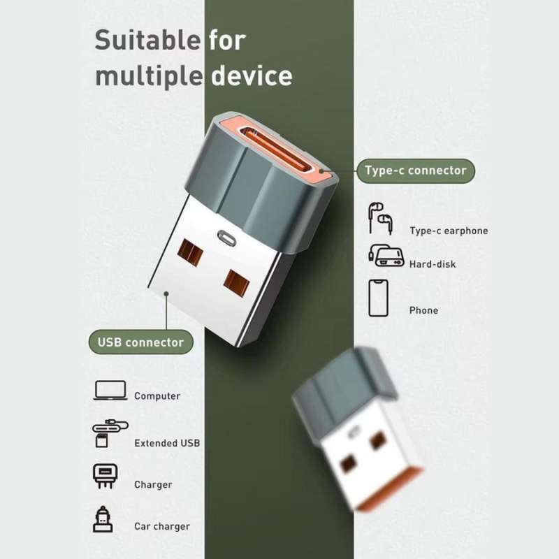 Jual Ldnio Adapter Converter Lc140 Lc150 Otg Usb Type-c Multifungsi ...