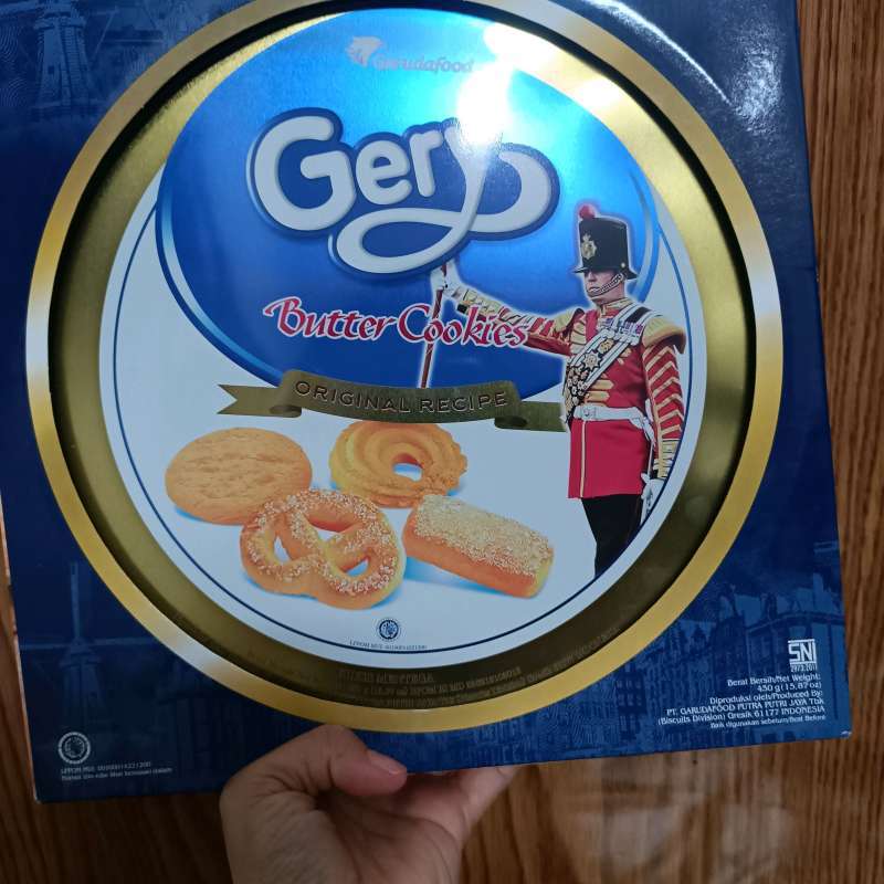 Jual Gery Butter Cookies Kaleng 450g Di Seller Mart Sindi - Jalan Tanah ...