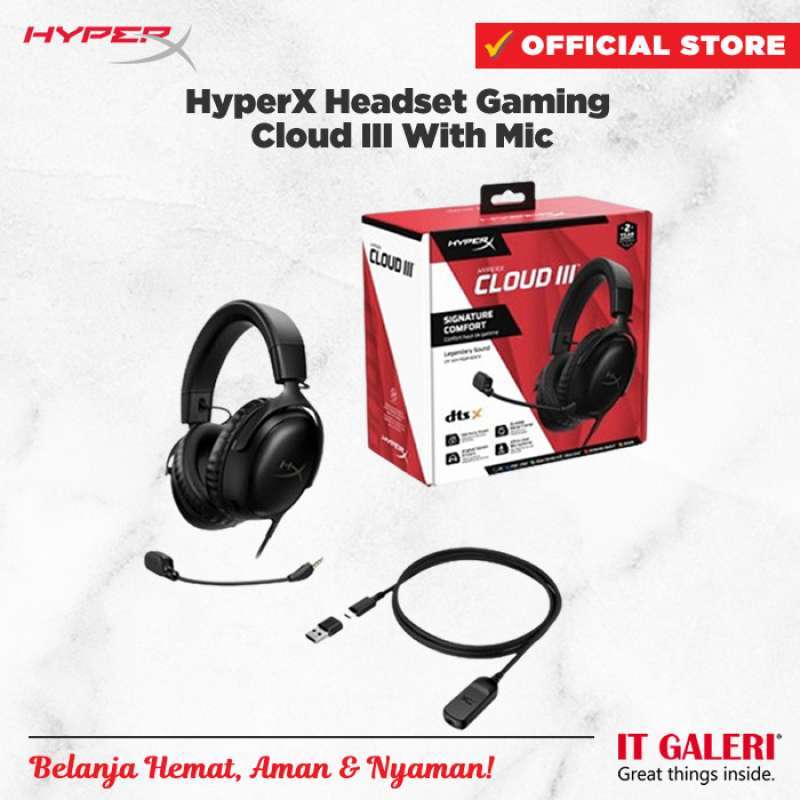 Daftar Harga Hyper X Cloud Iii 🔥 Original & Spesifikasi Lengkap Mei 2025