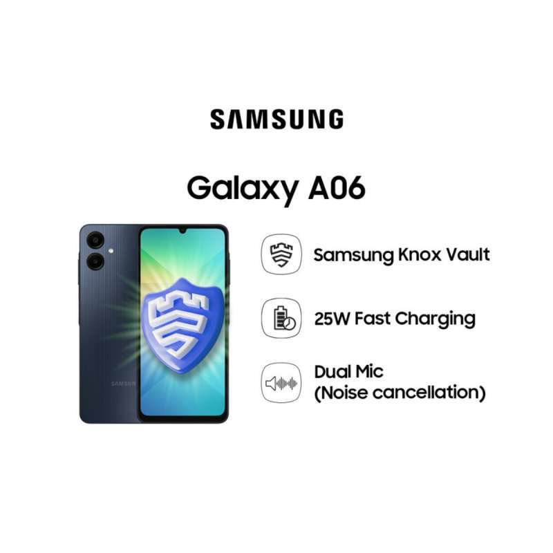 Jual Samsung Galaxy A06 (sm-a065f) 4/64 4/128gb - Blue/black - Blue 4 ...
