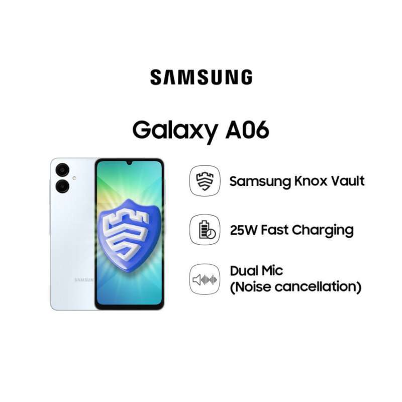 Jual Samsung Galaxy A06 (sm-a065f) 4/64 4/128gb - Blue/black - Blue 4 ...