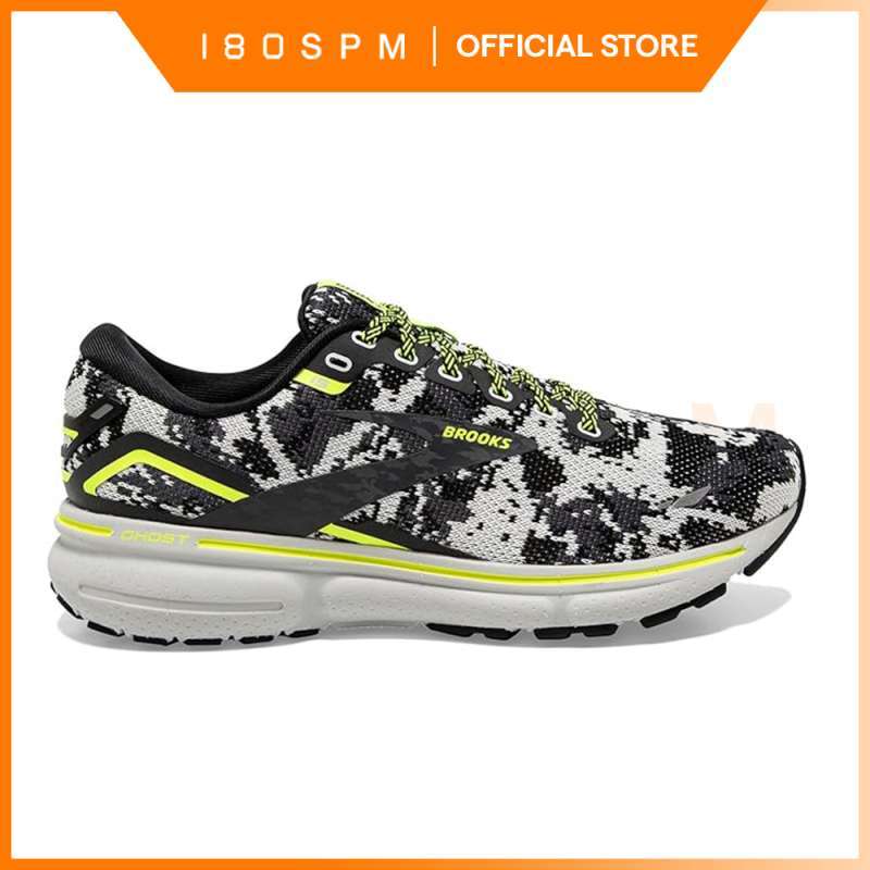 Jual Brooks - Men's Ghost 15 - Black / Ebony / Nightlife | Sepatu Lari ...