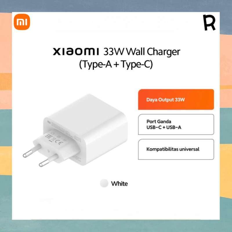 Daftar Harga Charger Xiaomi 33 W Xiaomi 🔥 Original & Spesifikasi ...