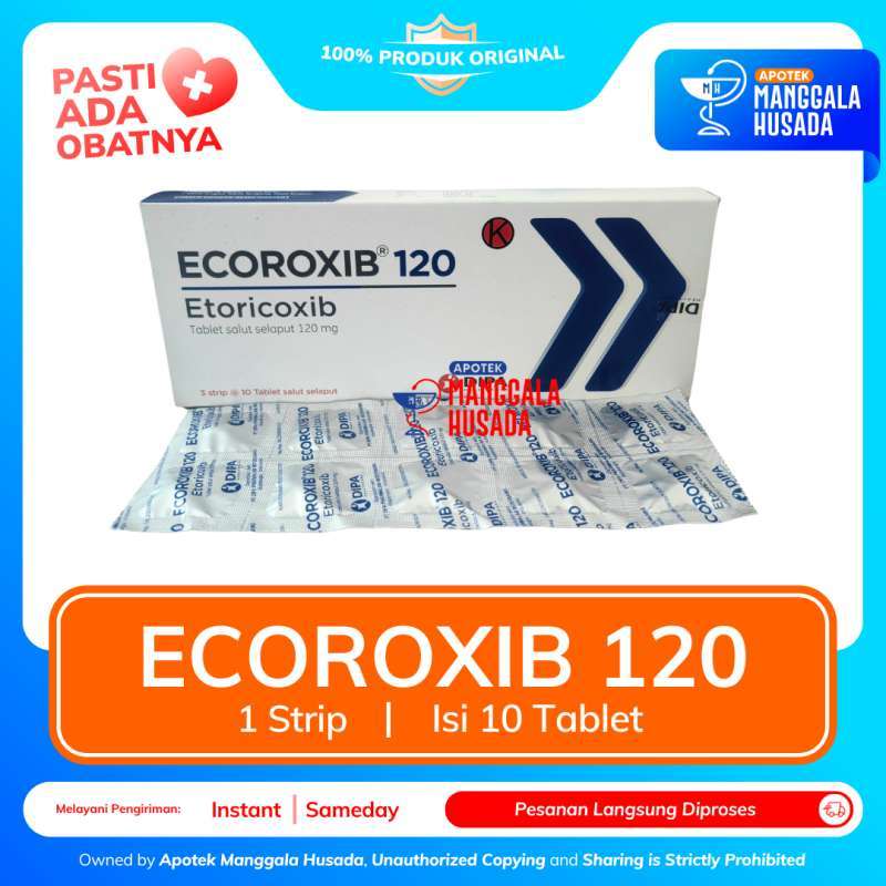 Jual Ecoroxib Tab 120 Mg Per Strip @ 10 Tablet Di Seller Apotek ...