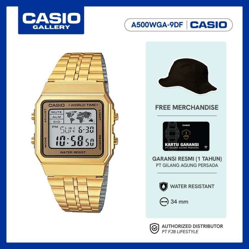 Promo Casio Jam Tangan Pria General A500wga-9df Digital Diskon 28% Di ...