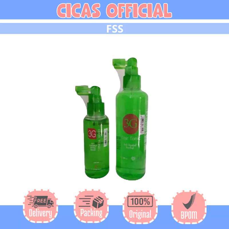 Jual Hair Tonic 3g Anti Dandruff Menthol 120ml | 250ml - 120ml Di ...