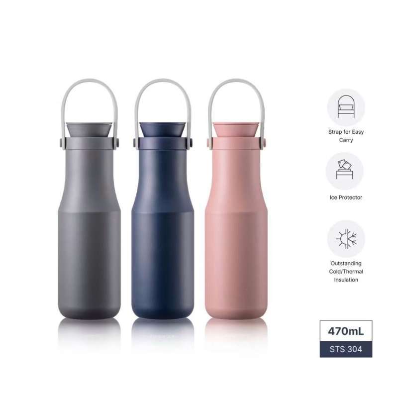 Jual Tumbler Metro Double Like Locklock 470ml Stainless Sus 304 / Botol ...