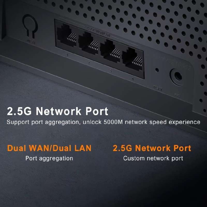 Jual Mijia Mi Be6500 - Wireless Router 2.5g Mlo Dual-band Wifi 7 ...