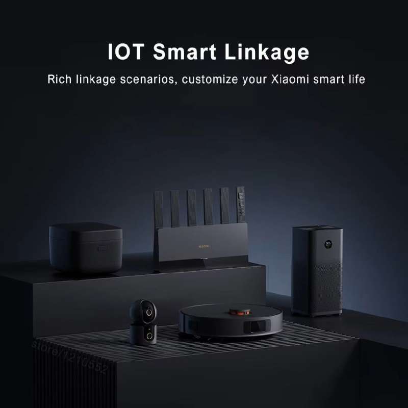 Jual Mijia Mi Be6500 - Wireless Router 2.5g Mlo Dual-band Wifi 7 ...