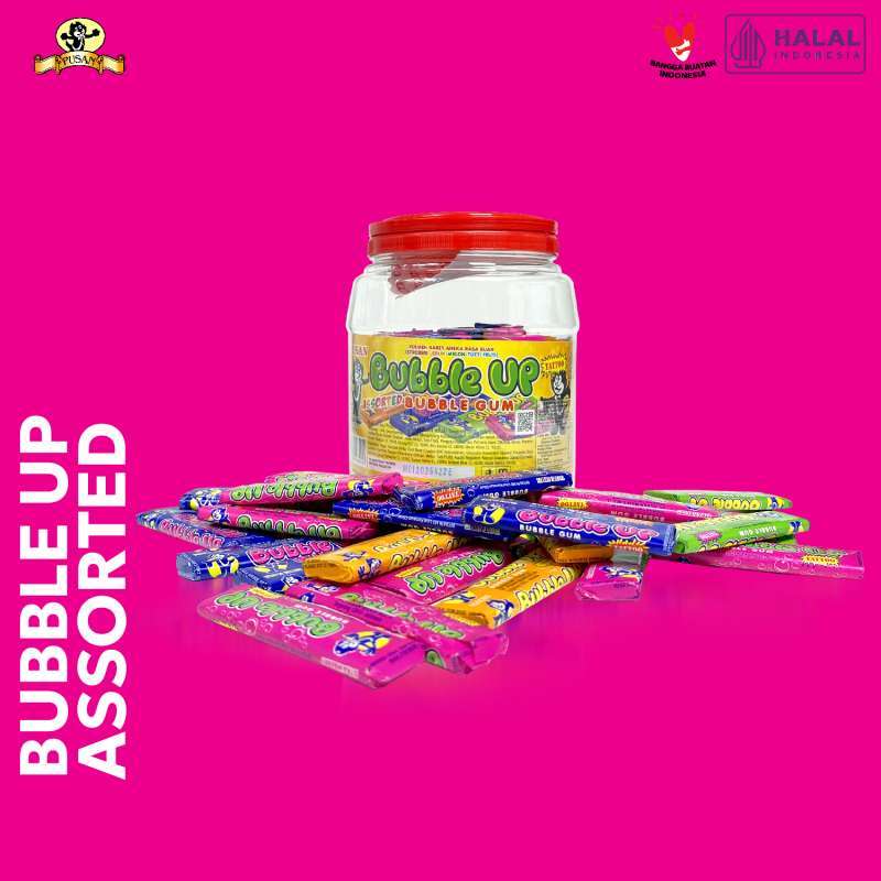 Jual Pusan Bubble Up Assorted Bubble Gum Permen Karet Di Seller Pusan ...