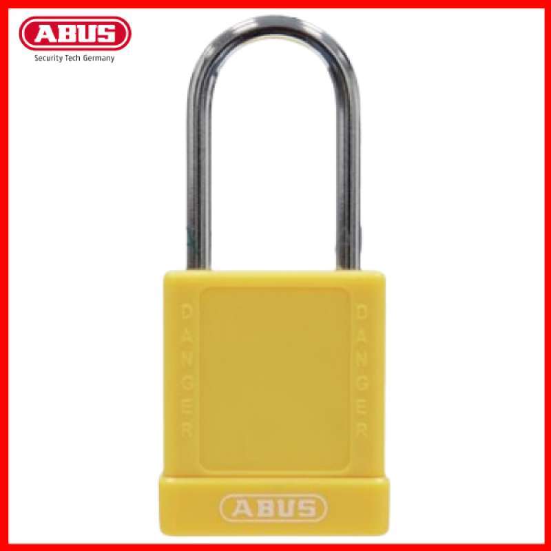 Promo Abus Loto 74bs/40 Yellow Aluminium Padlock For Safety Diskon 38% ...