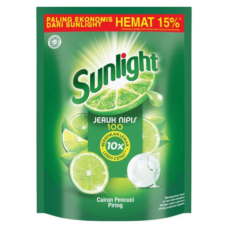 Promo Sunlight D.wash Lime Refil 1500gr Diskon 12% Di Seller Tiptop ...