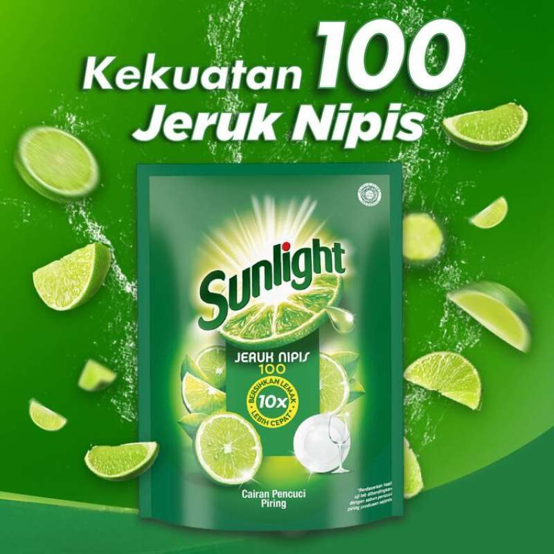 Jual Sunlight Dishwash Lime Refil 1500gr Di Seller Tiptop Online ...