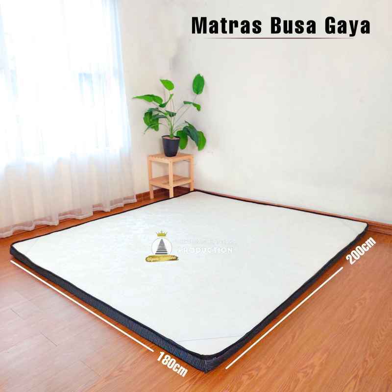 Promo Matras Protector Busa Gaya 180 X 200 X 5 Cm Topper Kasur spring ...