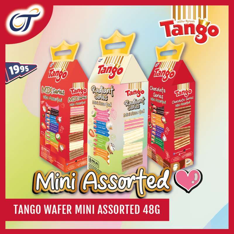 Promo Tango Wafer Mini Assorted Radiant Series [1 Box] Diskon 18% Di ...