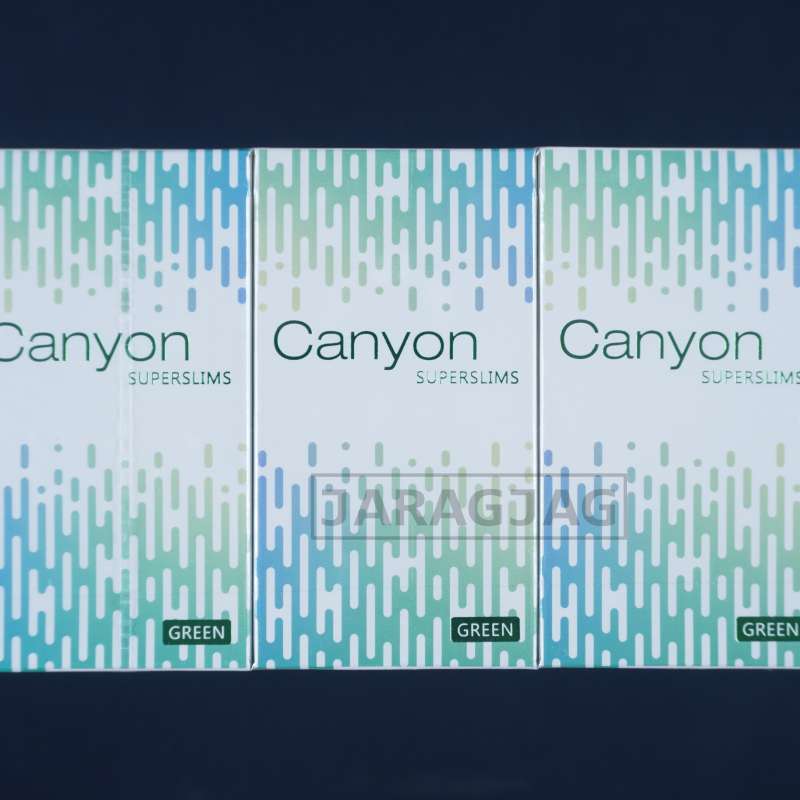 Jual Rokok Canyon Green Superslims | Canyon Super Slims Green Rokok ...