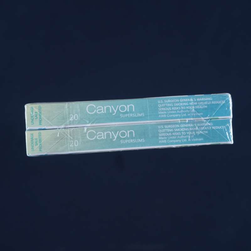 Jual Rokok Canyon Green Superslims | Canyon Super Slims Green Rokok ...