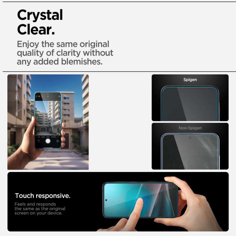 Promo Tempered Glass Samsung Galaxy A56 Spigen Glastr Ez Fit Clear Anti ...
