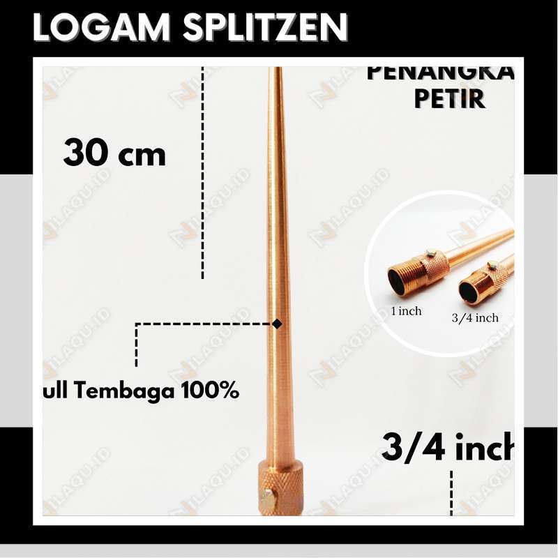 Jual Splitzen Tembaga 💯 Harga Murah & Kualitas Terbaik Oktober 2025