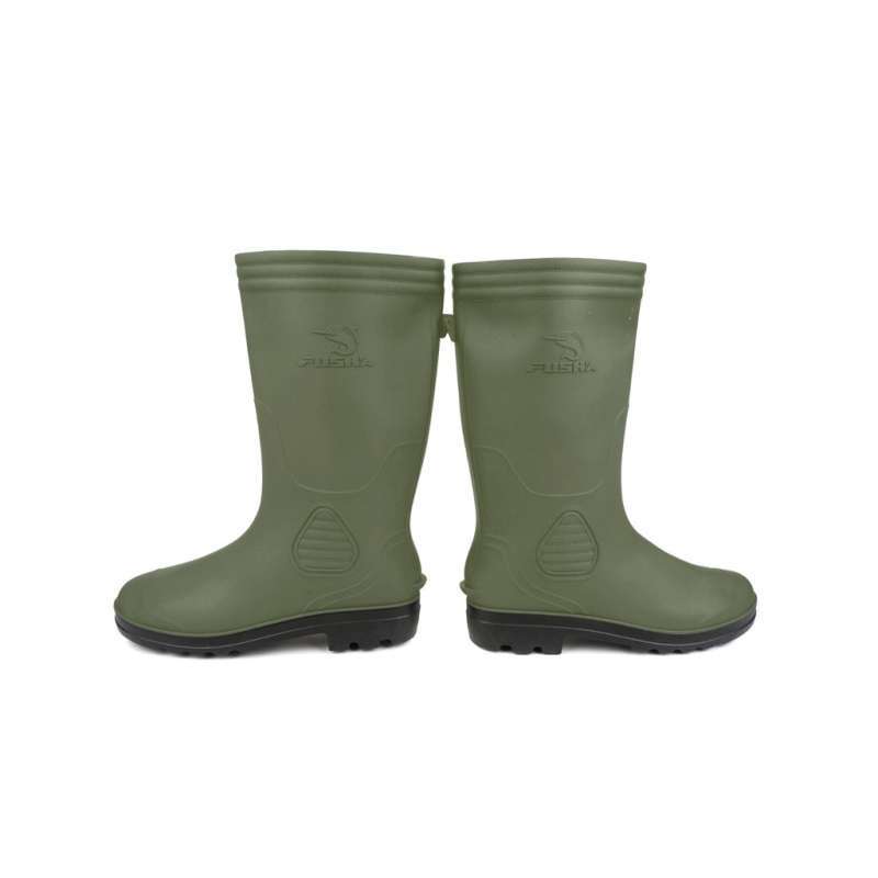 Jual Sepatu Boot Tinggi Fusha 801 Hijau Anti Slip Air Lentur Nyaman ...